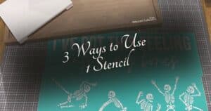 3 Ways to Use 1 Stencil - Little Sister Chalks
