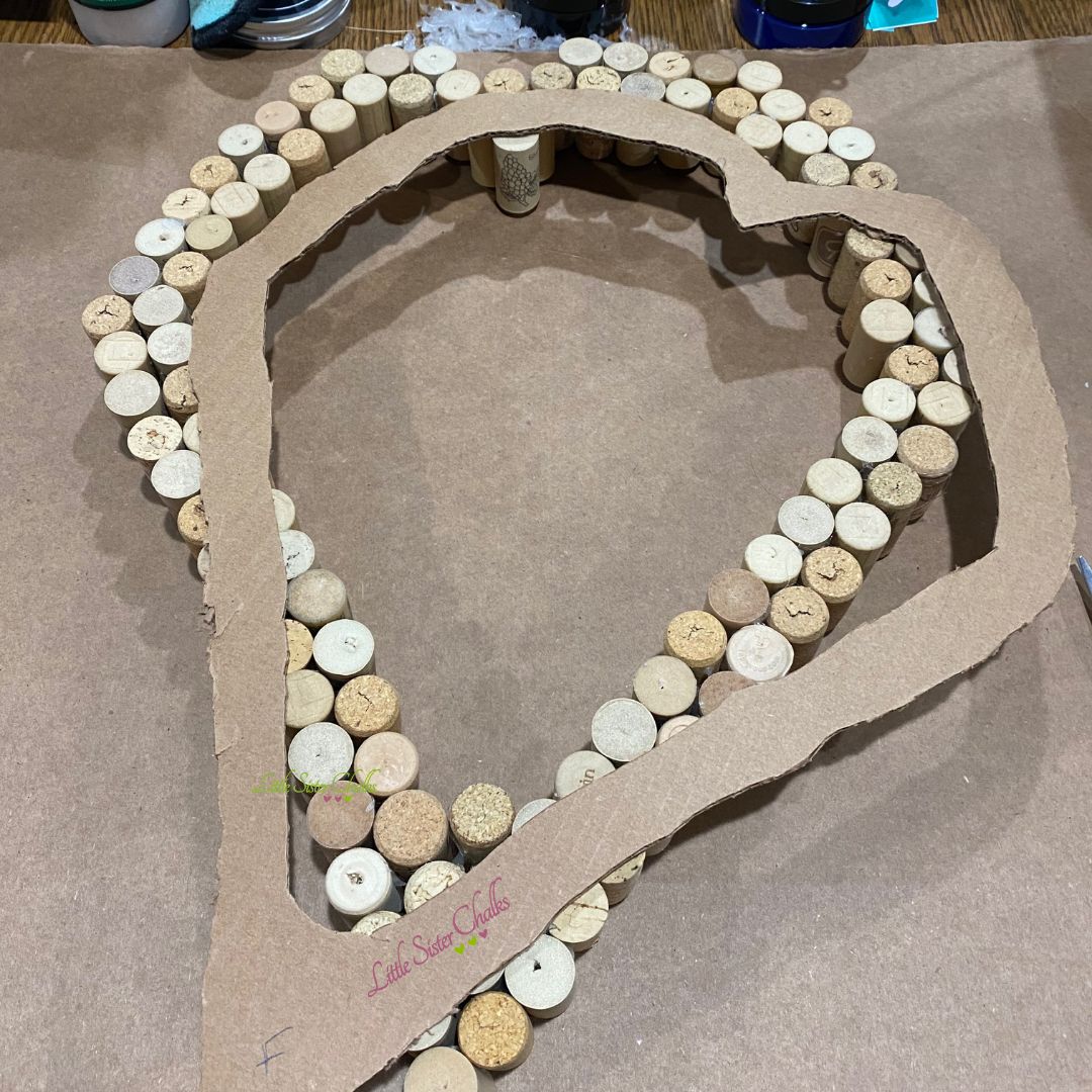 Cork Craft Ideas for Valentine's Day - Little Sister Chalks