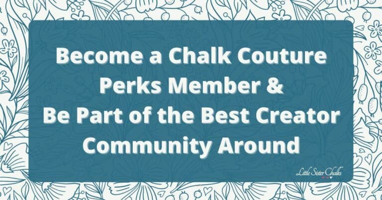 Become a Chalk Couture Perks Member & Be Part of the Best Creator ...